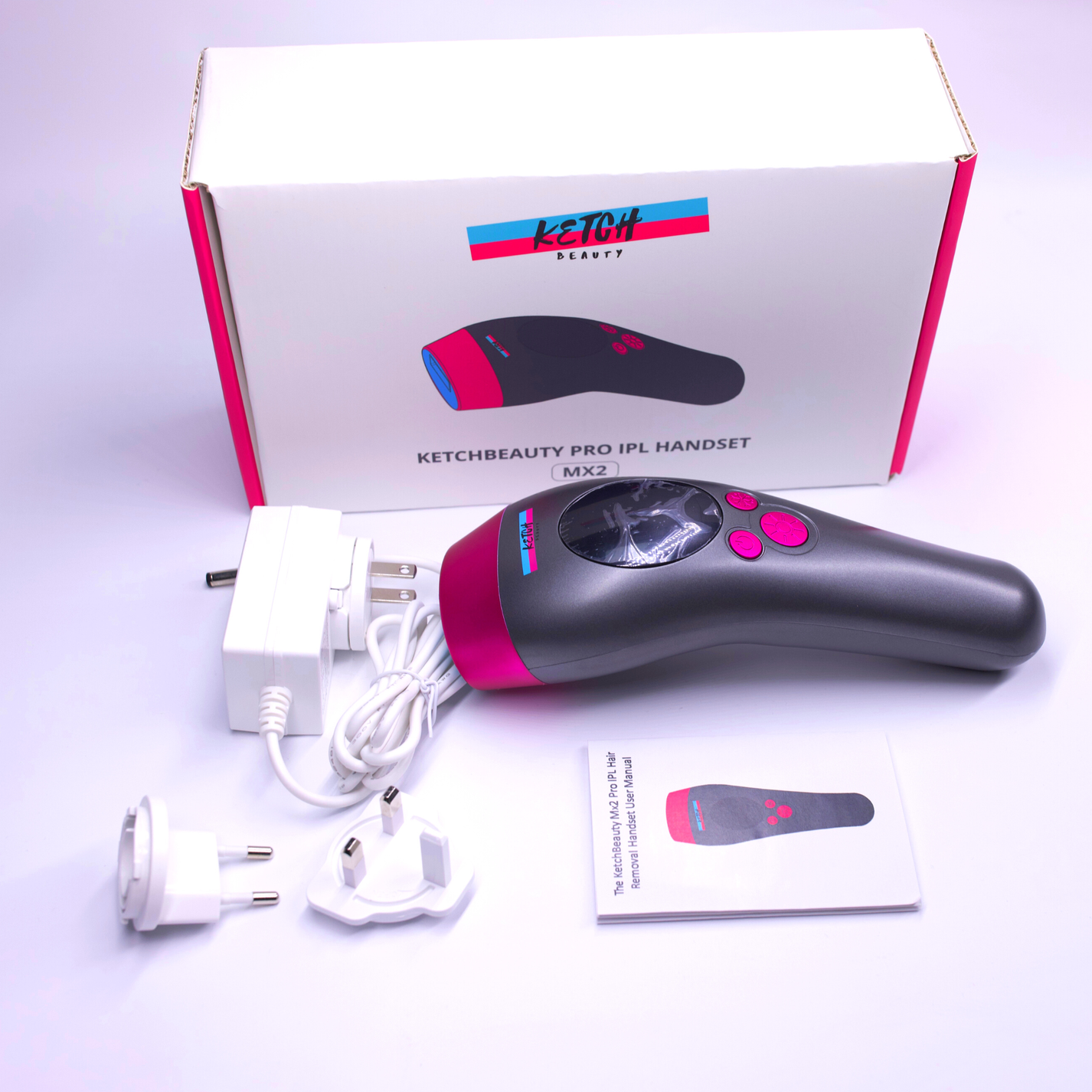 KetchBeauty Mx2 Pro At Home Laser Hair Removal Device