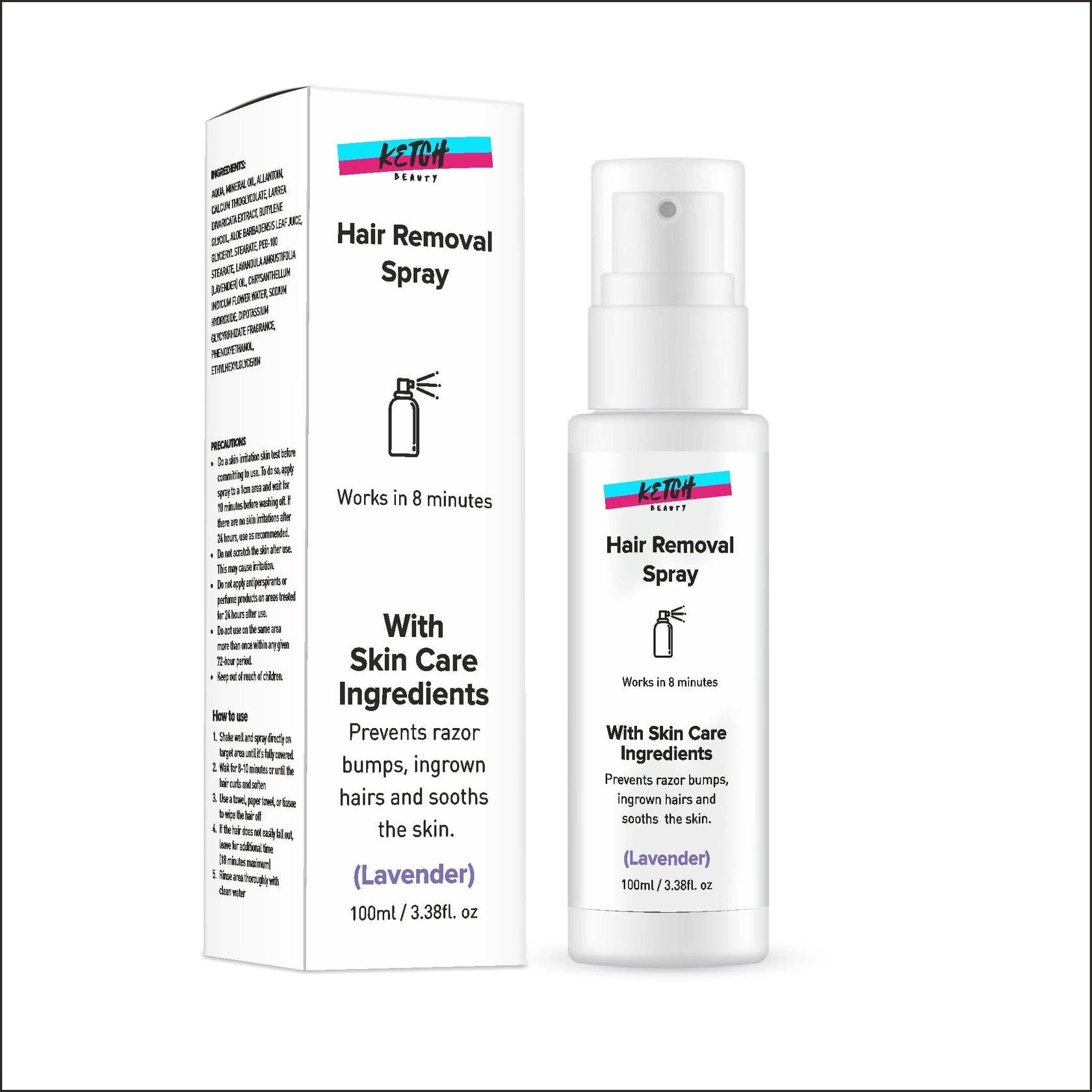 Hair Removal Depilatory Spray - Foam Hair Removal Cream – KetchBeauty